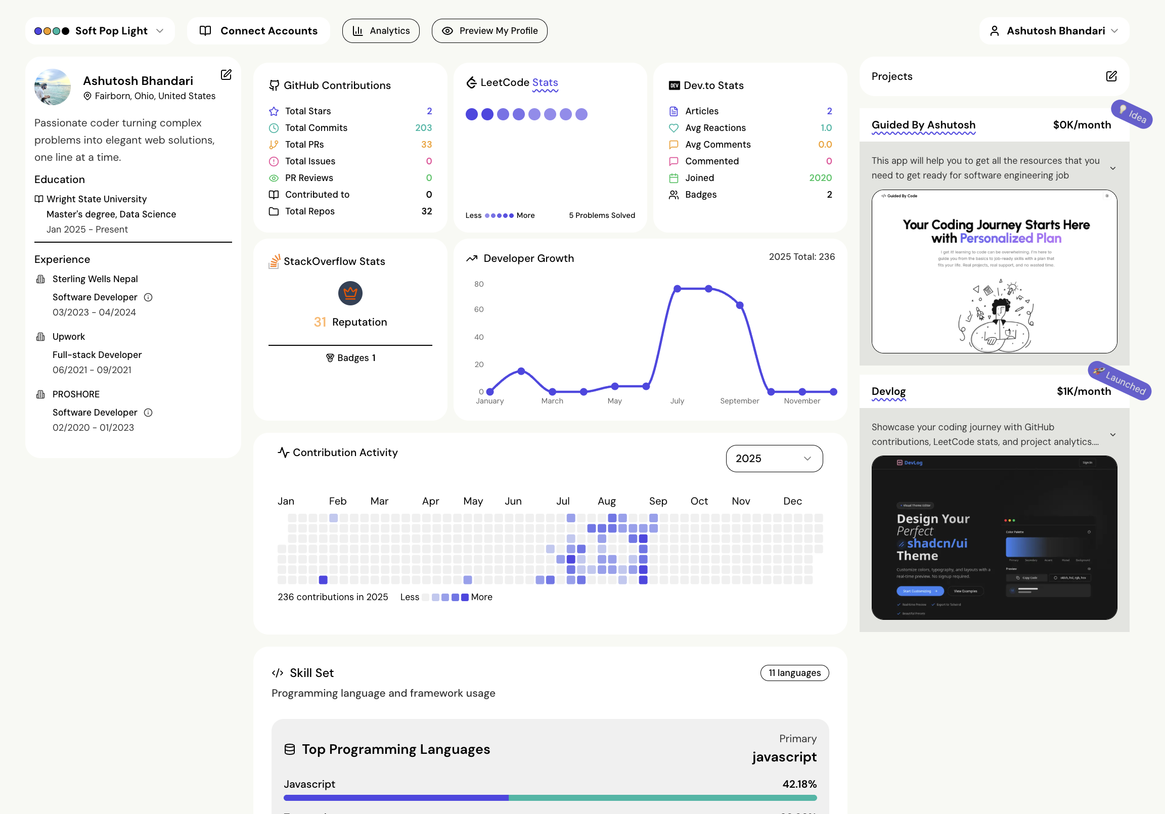 DevLog - Create Your Developer Portfolio & DevLog Journey | Free ...